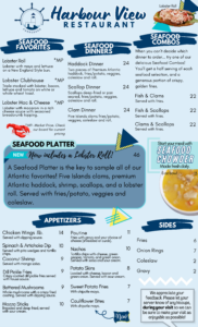 Menu - harbourviewns.ca